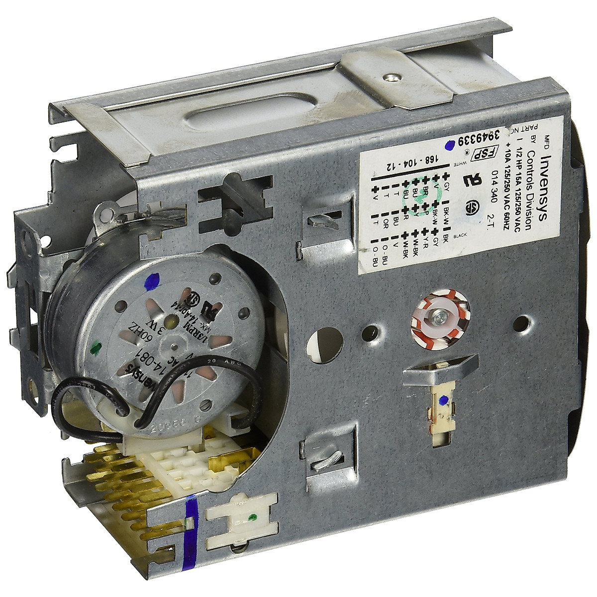 Whirlpool 3949339 Timer Washer