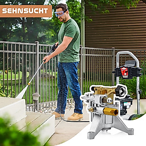 7/8" Shaft Vertical Pressure Washer Pump Max 3200 PSI @ 2.5 GPM & Replacement Washer Pump Compatible with HU80722 PS80944 GCV190 RY80930 and More Fit for Homelite, Ryobi, PowerStroke, Troy Bilt,etc.