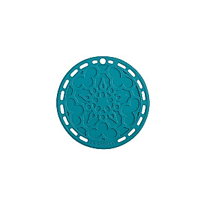 Le Creuset Silicone French Trivet, 8" , Caribbean