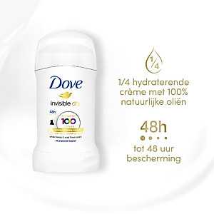 Dove Invisible Dry Stick Anti-Perspirant Deodorant 40ml