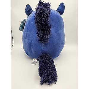 Squishmallows by Kellytoys, (Rare) Caden The 11 inch Royal Blue Horse