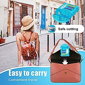 Dental Floss, Refreshing Mint Flavor, Professionally Clean Dental Floss, Portable Travel Case, Pack of 8 (800 Yds)