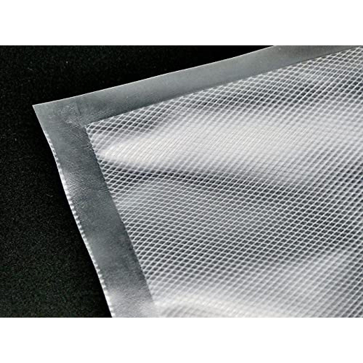 ICO Clear Vacuum Bags for FoodSaver, Quart size bags, 50 count (Vacuum Freezer Storage Bags) Certified BPA and Phthalate free