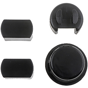 Dorman 38641 Tailgate Hinge Insert Kit - Left And Right - Bed And Gate Side Compatible with Select Dodge / Ford / Lincoln Models, Black