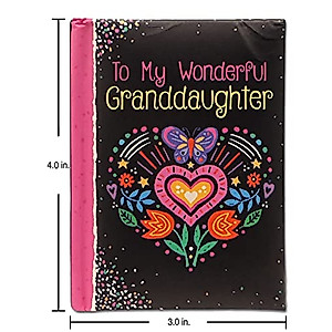 Blue Mountain Arts Mini Book (To My Wonderful Granddaughter)—Birthday, Holiday, Graduation, or Just Because Gift from a Very Proud Grandparent, 4 x 3 Inches