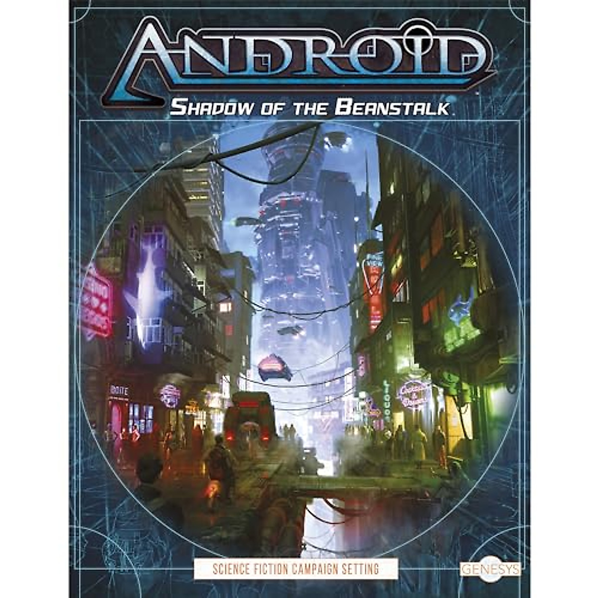 Fantasy Flight Games Genesys Roleplaying Game Shadow of the Beanstalk SOURCEBOOK - Explore a Cyberpunk Future! Fantasy Game for Kids & Adults, Ages 14+, 2-8 Players, 1+ Hour Playtime, Made by EDGE Studio