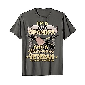 Vietnam War Veteran U.S. Army Retired Soldier T-Shirt