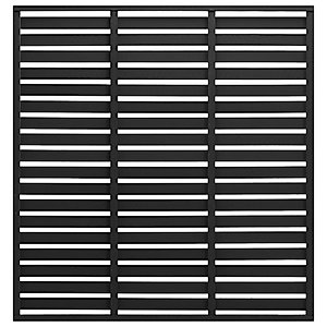 Fence Panel,Garden Fence Border,Portable Fence,Privacy Fence,Fencing for Yard,Private Fence,Garden Fence for Dogs,for Patio,Backyard,Outdoor Pool,Porch,WPC 70.9"x70.9" Black