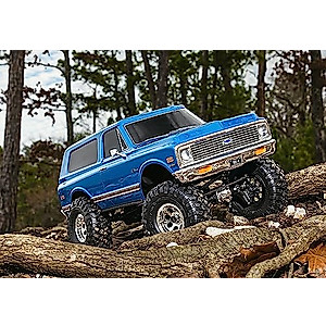 Traxxas 92086-4 - TRX-4 1972 Chevy K5 Blazer High Trail 1/10 4WD Crawler, Blue