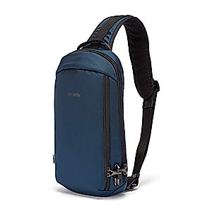 Pacsafe Vibe 325 ECONYL 10L Anti Theft Slingpack/Crossbody - Fits 13" Laptop, ECONYL Ocean