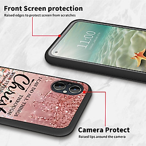 RYUITHDJP for Oneplus Nord N20 5g Phone Case 6.43" Christian Bling Design, Phone Case for Oneplus Nord N20 Case TPU Stylish Protective Cover