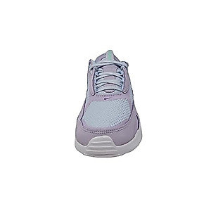 NIKE Women's Air Max 90 LTR (Gs) Gymnastics Shoes, Football Grey Wild Berry, 8 UK