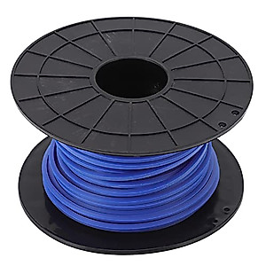 Zerodis Blue Square Trimmer Line,Twist Shape Trimmer Line for Duty Lawn Mower Cutters Round Spool String Trimmer Line Weed Wacker String Trimmer Cord
