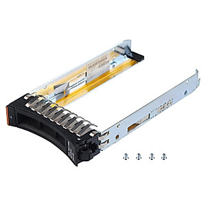 Hard Drive Caddy 44T2216 SSD Mount 2.5" Hard Drive Bracket SAS SATA Disk Tray Compatible for IBM 44T2216 x3250 x3550 x3650 x3500 x3200 x3400 M2 M3 M4 HS12 HS22 Series