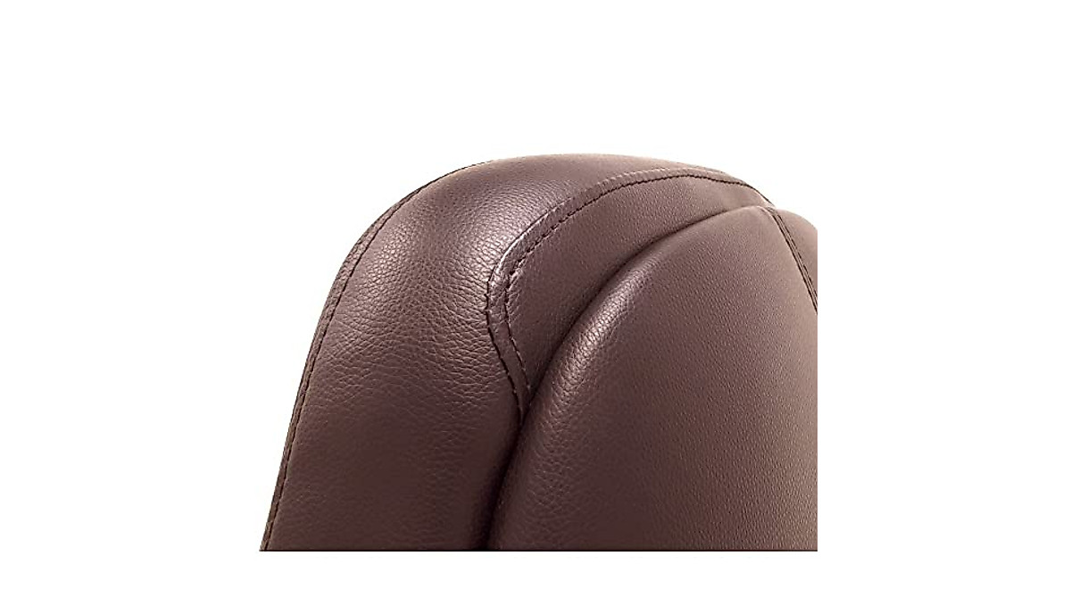 Zuri Gates Leather Executive Chair - Dark Brown