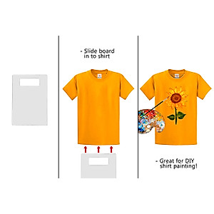 Shirt Folding Board 9.5" x 14" Acrylic Laundry Organizer for Clothing Stores Sporting Goods Stores Neatness Seekers Efficient Innovative Portable Sturdy Use at Home Clear by Marketing Holders