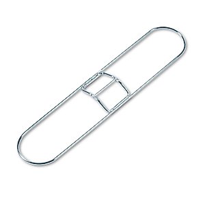 Boardwalk BWK1424 24 in. x 5 in. Zinc Plated Clip-On Dust Mop Frame