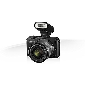 Canon EOS M 18.0 MP Compact Systems Camera with 3.0-Inch LCD and EF-M18-55mm is STM Lens
