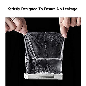 10 Pcs Plastic Sealing Clips, Bag Sealing Clip for Snacks, Chip Bags and Kitchen Food Storage Bag, 4 inches, Pure White