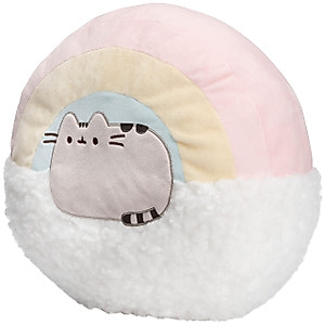 GUND Pusheen Rainbow Pillow Plush Stuffed Animal Cat, 13"