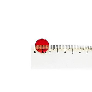 SEETOOOGAMES 1000 Pieces 3/4 inch Transparent 8 Color Bingo Counting Chips Plastic Markers