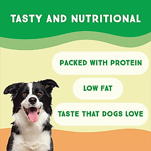 Ultra Chewy Turkey Tendon Rings for Dogs - Premium All-Natural Tendons, Hypoallergenic Treats, Easy to Digest, Alternative to Rawhide (6 Pack)