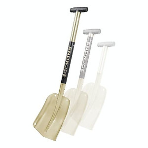 Snow Joe ATJ401M-GLD Compact Utility Shovel 32-Inch Aluminum 3-Piece Smart Lock (Gold)