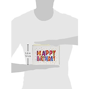 36 Pack of Birthday Card Assortment - 5x7 Cards - Boxed Set of 36 Cards & Envelopes Bulk Business Pack