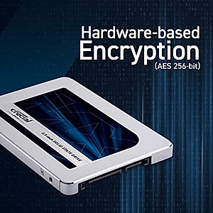 Crucial MX500 1TB 3D NAND SATA 2.5 Inch Internal SSD, up to 560MB/s - CT1000MX500SSD1