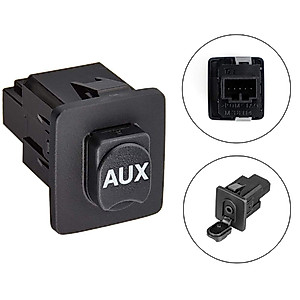 Aux Port Replacement, Auxiliary Input Jack Assembly 39112-TA0-A01 for 2009-2012 Honda Pilot, 2008-2010 Honda Accord EX, EX-L, 2011 Honda Accord LX