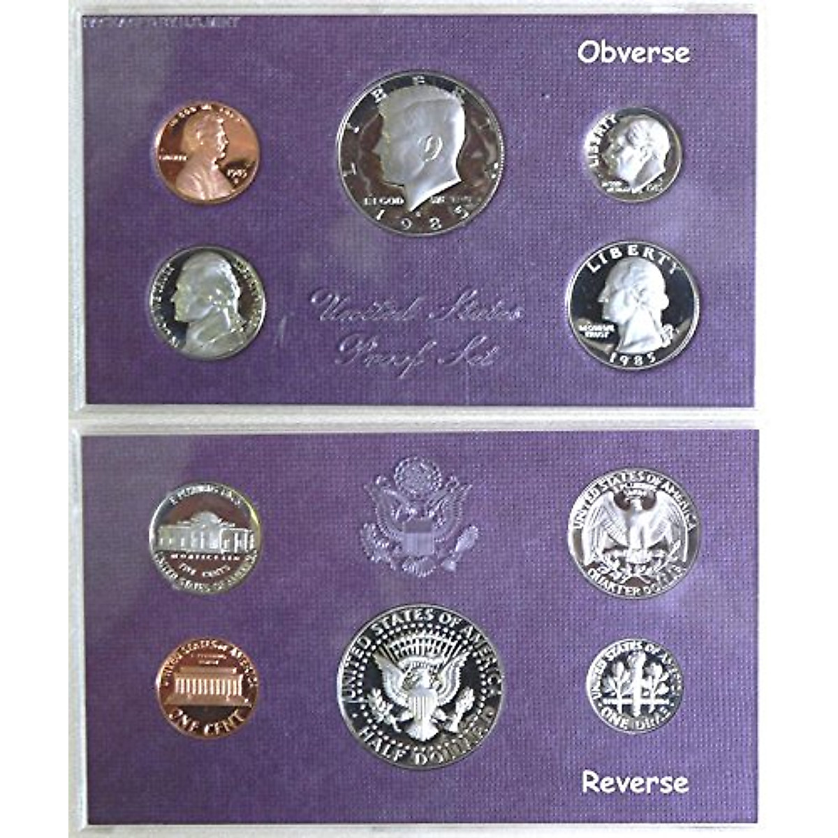 1993 S US 5 Piece set Proof In original packaging from US mint Proof