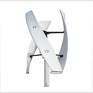 10000W Wind Turbines Generator, Low Noise Low Wind Speed Start 12V 24V 48V 220V Windmill Generator with Controller for Home (White),24v