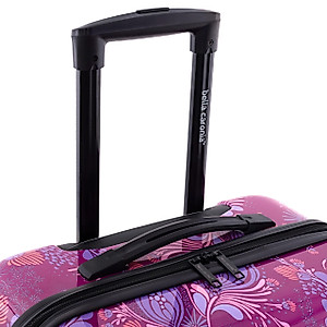 Travelers Club Bella Caronia 20" Carry-On Voguish Luggage, Style Flora, 3 Piece Set