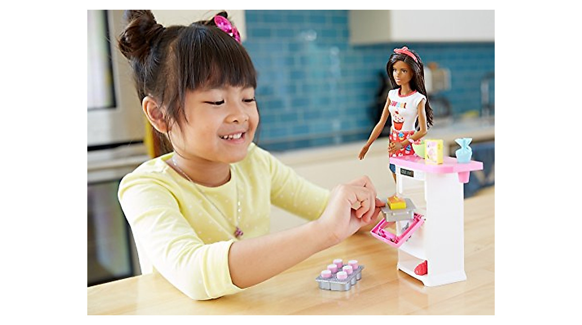 Barbie Bakery Chef Doll Playset - Fun Baking Action!