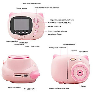 LZKW 1080p Kid Toy Camera, Children Camera, for Photo Taking Camera Shooting