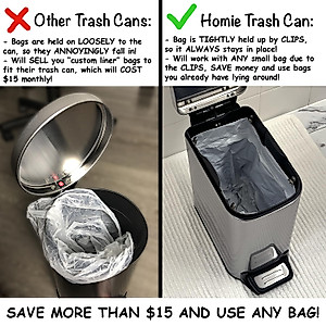 Stainless Steel Sponge Holder, Sink Caddy with Brushed Finish and Re-Usable Hook Design for Kitchen, Rust Proof Organizer for Sponges, Brushes, Soap, Accessories, Utensils (Regular)