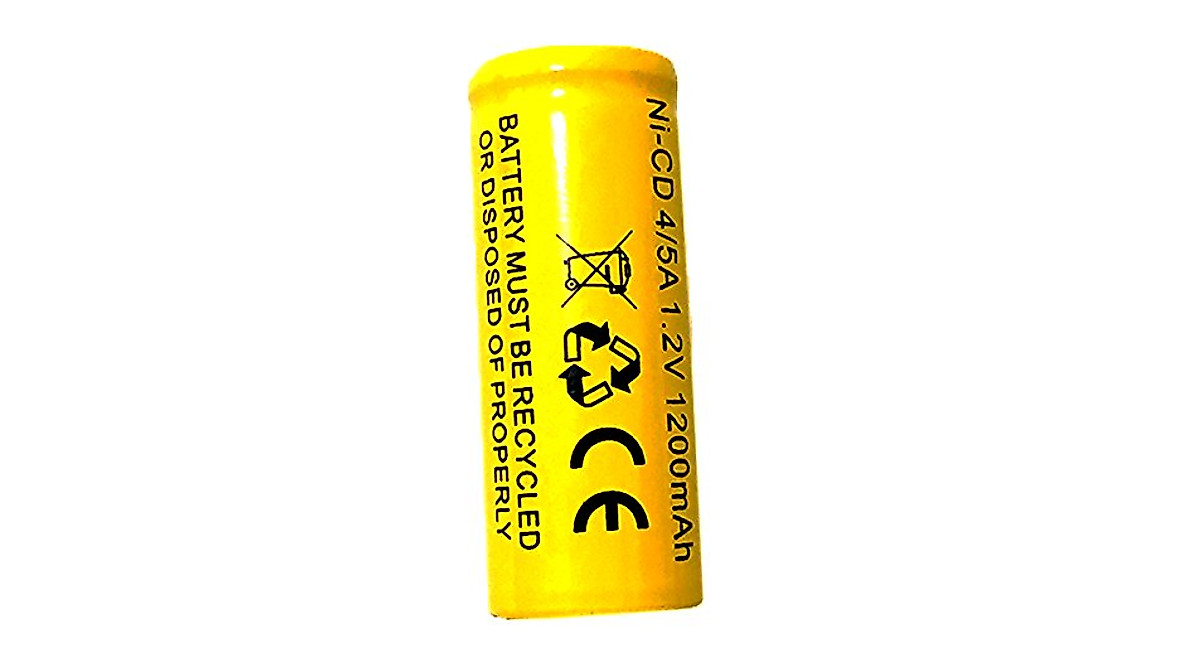 Ni-Cd 1.2V 1200mAh Battery for Emergency Lights - 3 Pack
