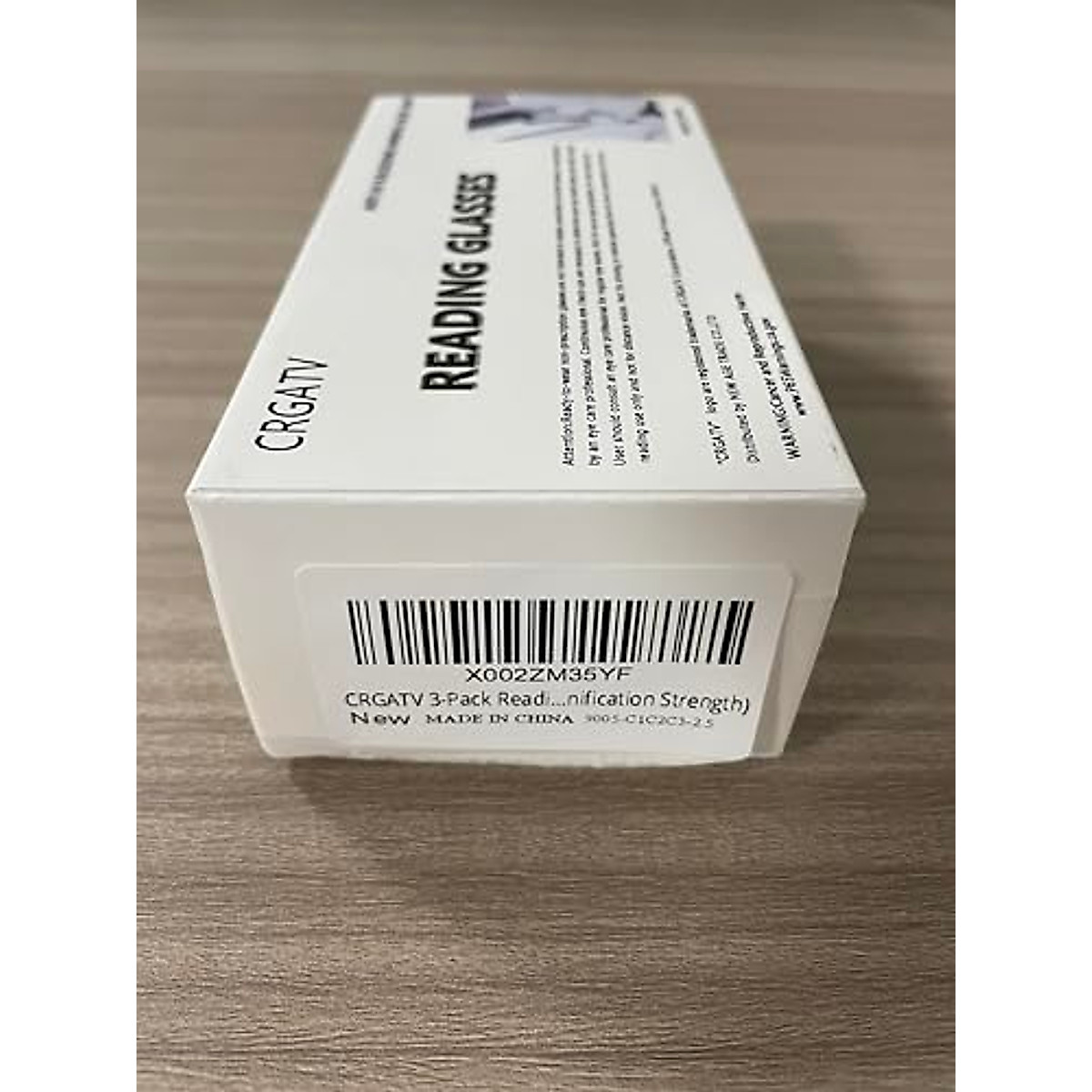 CRGATV 3-Pack Reading Glasses for Men Blue Light Blocking Metal Full Wide Frame Computer Readers Anti UV/Eye Strain/Glare (+2.5 Magnification Strength)