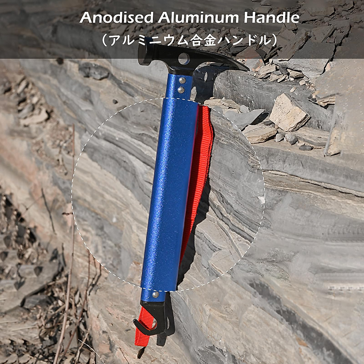 TRIWONDER Camping Tent Hammer Lightweight Outdoor Multi-function Hammer Aluminum Hammer with Tent Stake Remover for Rain Fly Tent Tarp (Black)