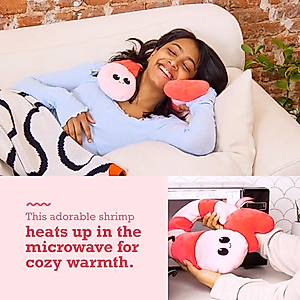 Menstruation Crustacean Shrimp: Lavender-Scented Microwaveable Heating Pad