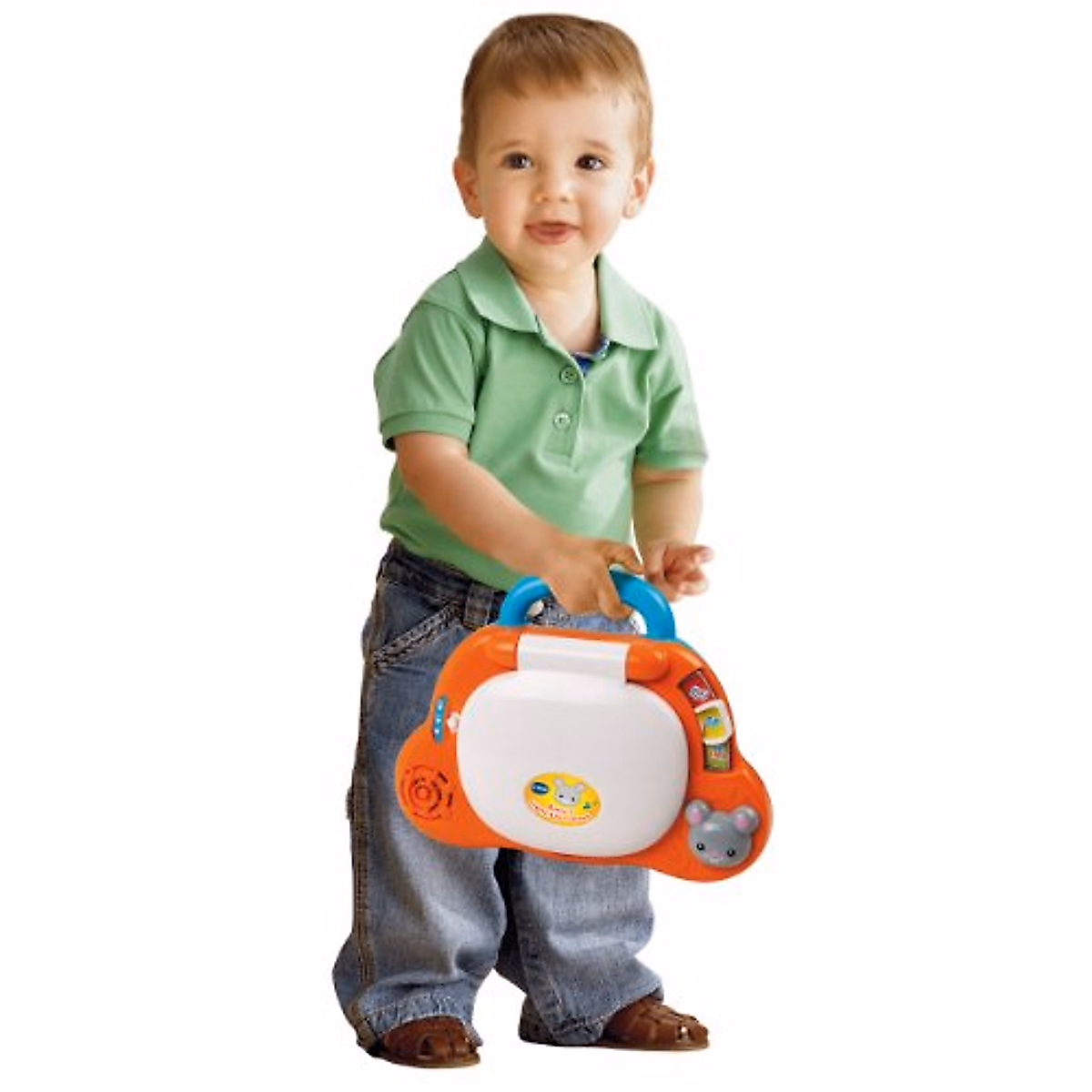 VTech Baby's Light-Up Laptop,Orange