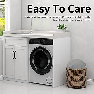 ISSUNTEX 3 Pieces High Stretch Thicken Loveseat Couch Covers, Soft Sofa Slipcover for 2 Separate Cushion Couch, Jacquard Fabric Elastic Sofa Cover Furniture Protector for Dogs (Loveseat, Light Gray)