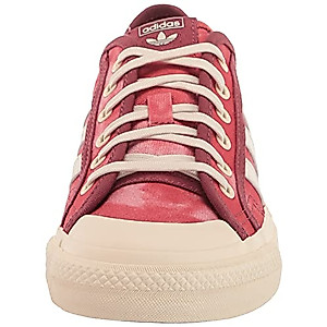 adidas Originals Nizza Skate Shoe, Crew Red/Tactile Red/Chalk White, 5.5 US Unisex Big Kid