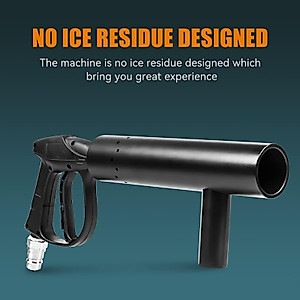 MOKA SFX Mini CO2 Handheld Blaster, CO2 Jet Machine Night Club DJ Hand CO2 Cannon