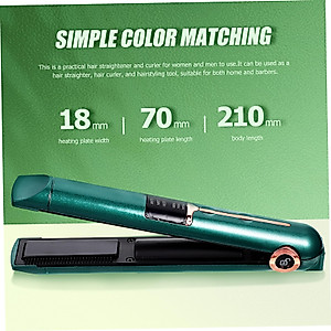 Curling Iron Multifunctional Hair Straightener Hair Straightening Tool Wireless Hair Curler Device Curling Wand for Hair Styling Hair Straightener Curler Hair Styling Tools