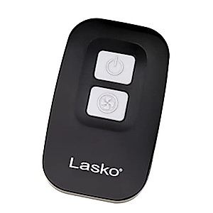 Lasko Metal Commercial Grade Electric Plug-In High Velocity Floor Fan with Wall Mount Option and Remote Control for Indoor Home, Bedroom, Garage, Basement, and Work Shop Use, Black H20660 Large