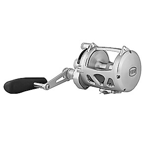 Penn International VIS 2 Speed Reel, Silver, 30