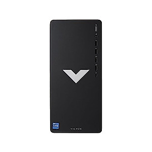 HP Victus 15L Gaming Premium Desktop | Intel Core i5-12400 12 cores | 16GB RAM | 512GB SSD | NVIDIA GeForce GTX 1660 Super | Windows 11 Home | Black | Bundle with Mouse Pad