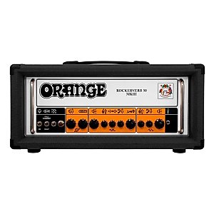 Orange Rockerverb 50 MKIII - 50-Watt 2-Channel Tube Head - Black
