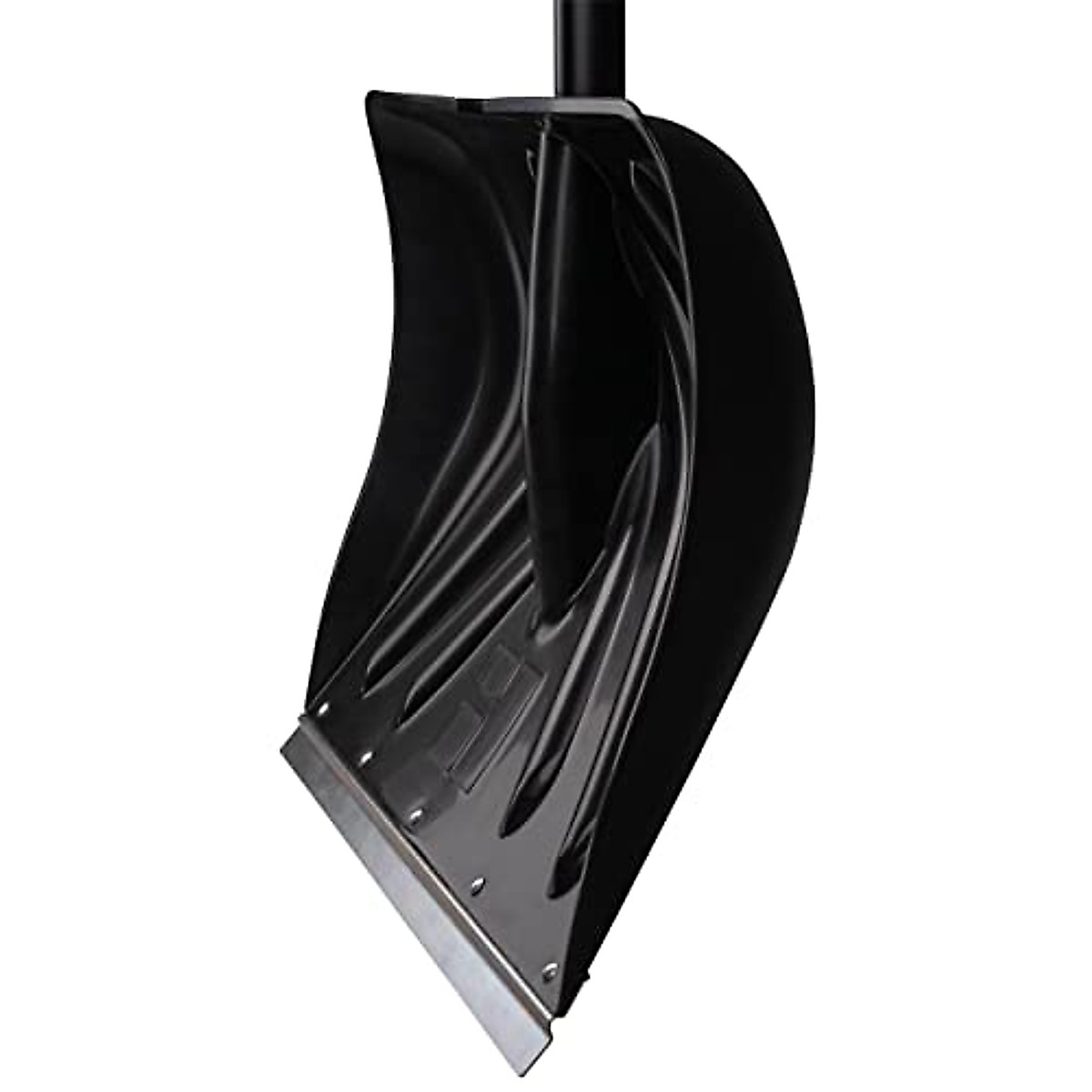 Hooyman Snow Shovel with Heavy Duty Construction, Ergonomic No-Slip H-Grip Handles, Galvanized Steel Blade, Reinforced Head, and Fiberglass Core for Shoveling, Clearing Snow, and Outdoors